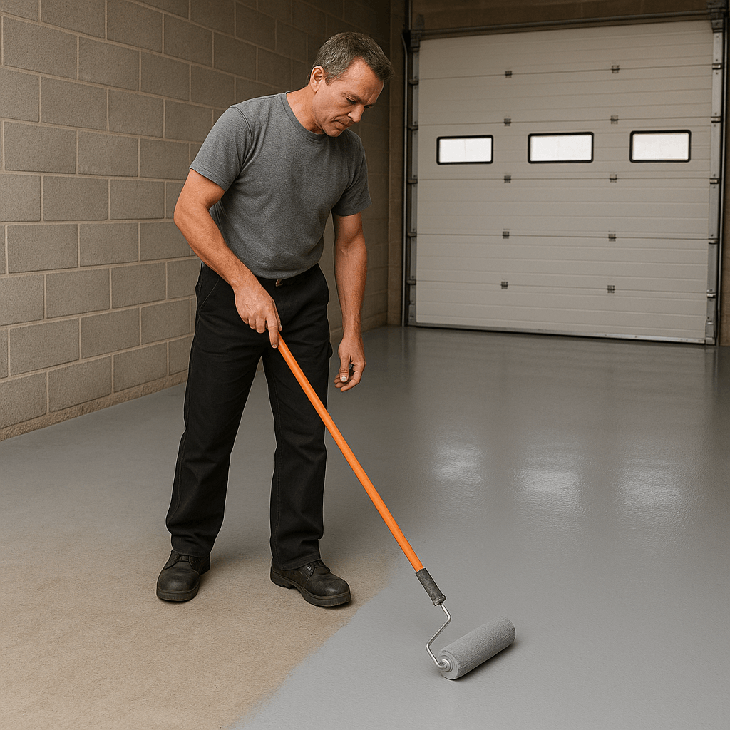 Industrial-Grade Floor Paint – Durable Semi-Gloss Finish for Garages